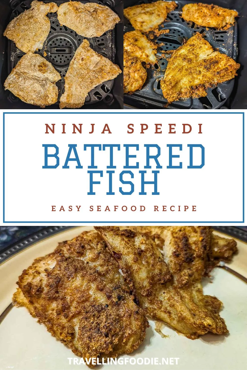 Ninja Speedi Battered Fish - How To Make Crispy Fried Fish Recipe ...