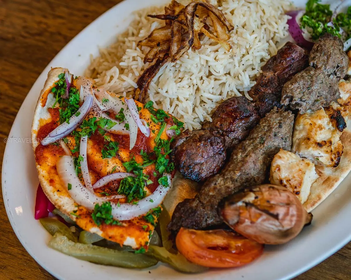 Shish Kebab - Middle Eastern BBQ Beef Skewers Recipe - Travelling Foodie
