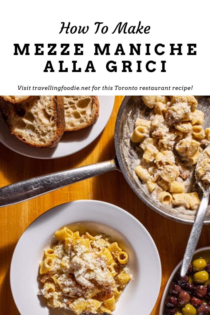 Authentic Mezze Maniche alla Gricia - A Chef's 30-Minute Recipe ...