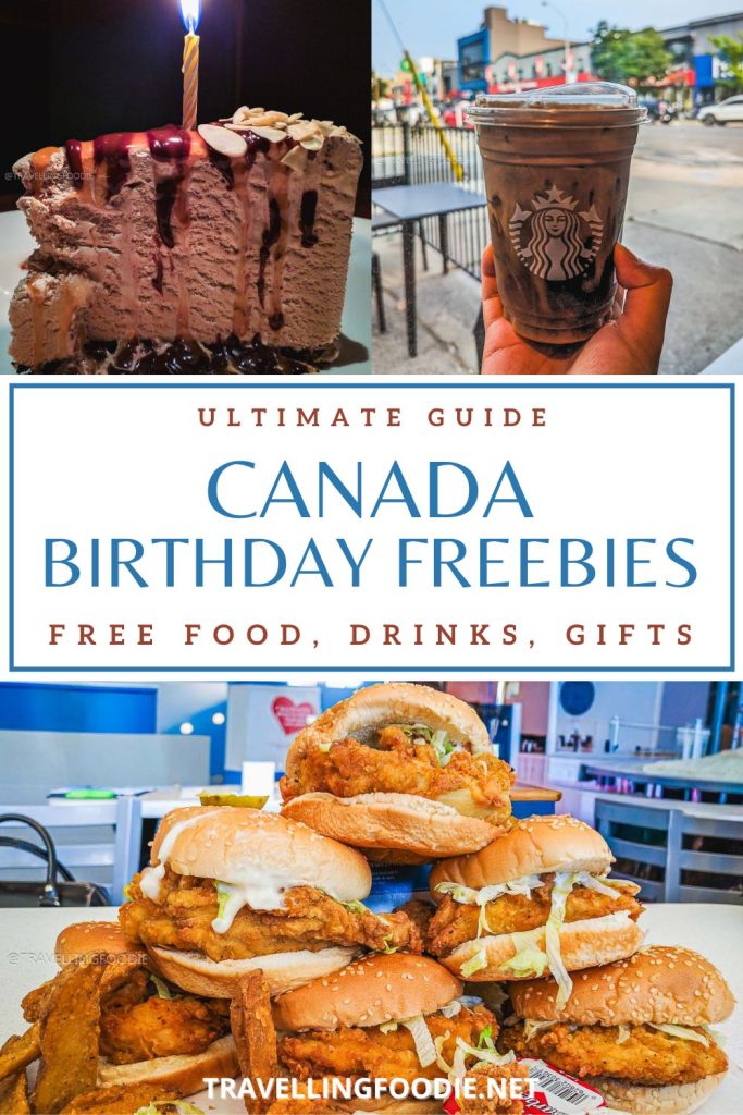 Best Birthday Freebies in Canada: Free Food, Drinks, and Gifts ...